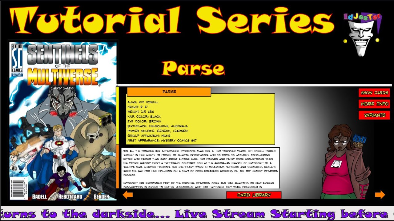 Tutorial Series For Sentinels of the Multiverse Hero #21 Parse - YouTube