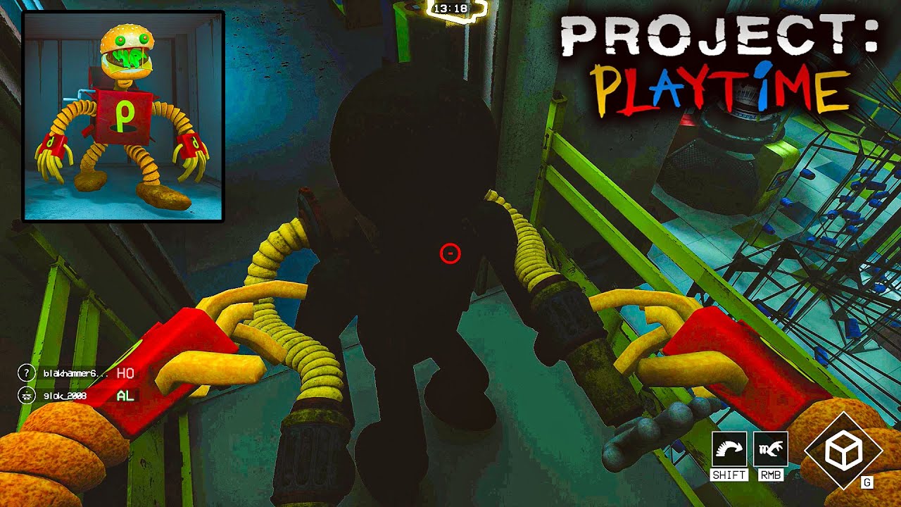 What if I Become Burger Boxy Boo In Project Playtime - YouTube