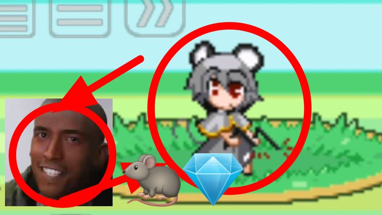 me encontre a urigod 💎🐀 en touhou 😱 (bueno en realidad en un fangame de ...