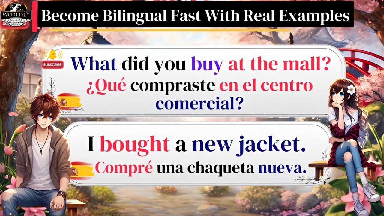 Become Bilingual Fast With Real Examples - YouTube