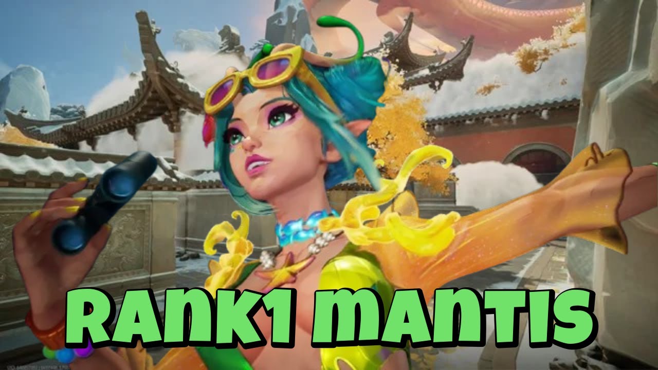 Rank1 Mantis Gameplay With The New Mantis Skin - YouTube