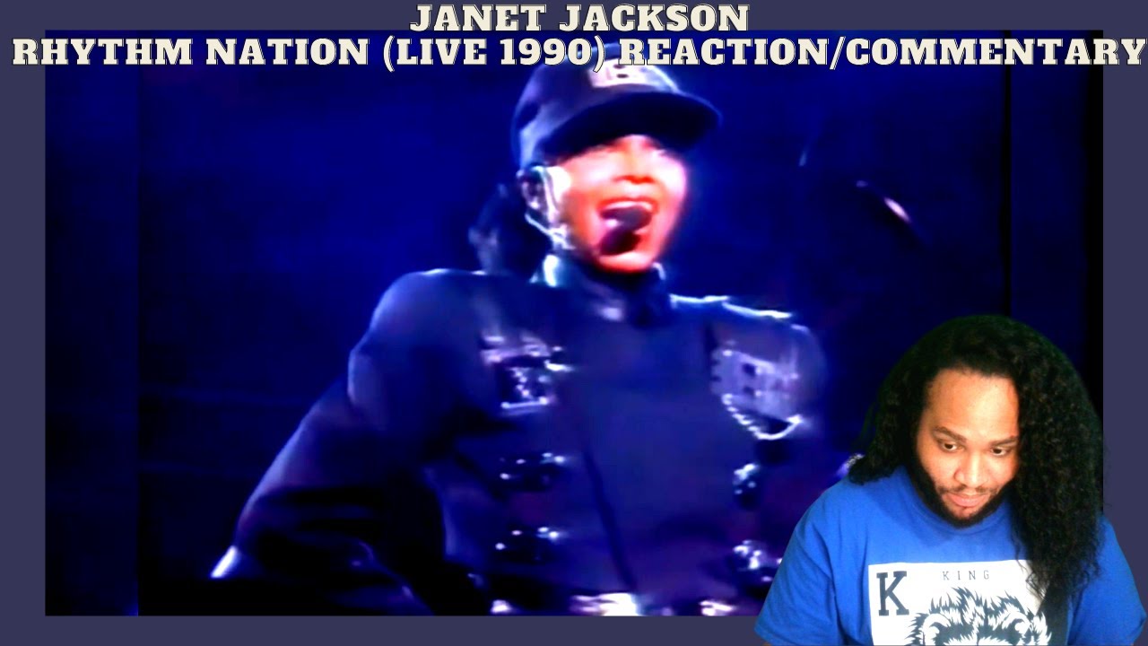 Janet Jackson Rhythm Nation Reaction - YouTube