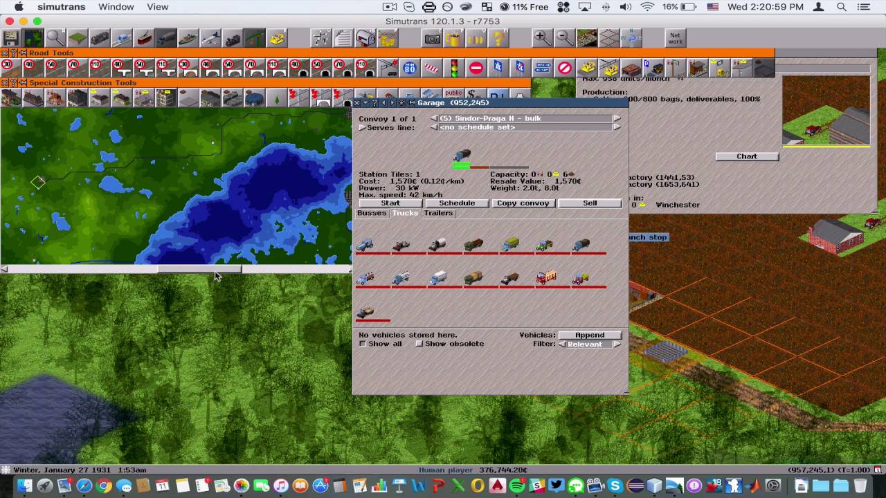 Simutrans Tutorial 4 - Overcrowding / Connecting Factories - YouTube