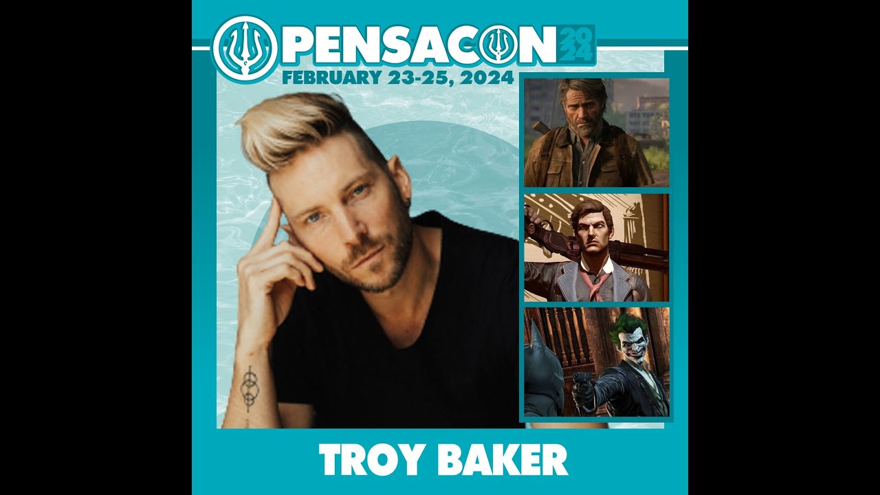 Troy Baker Pensacon 2024 Q&A Panel - YouTube