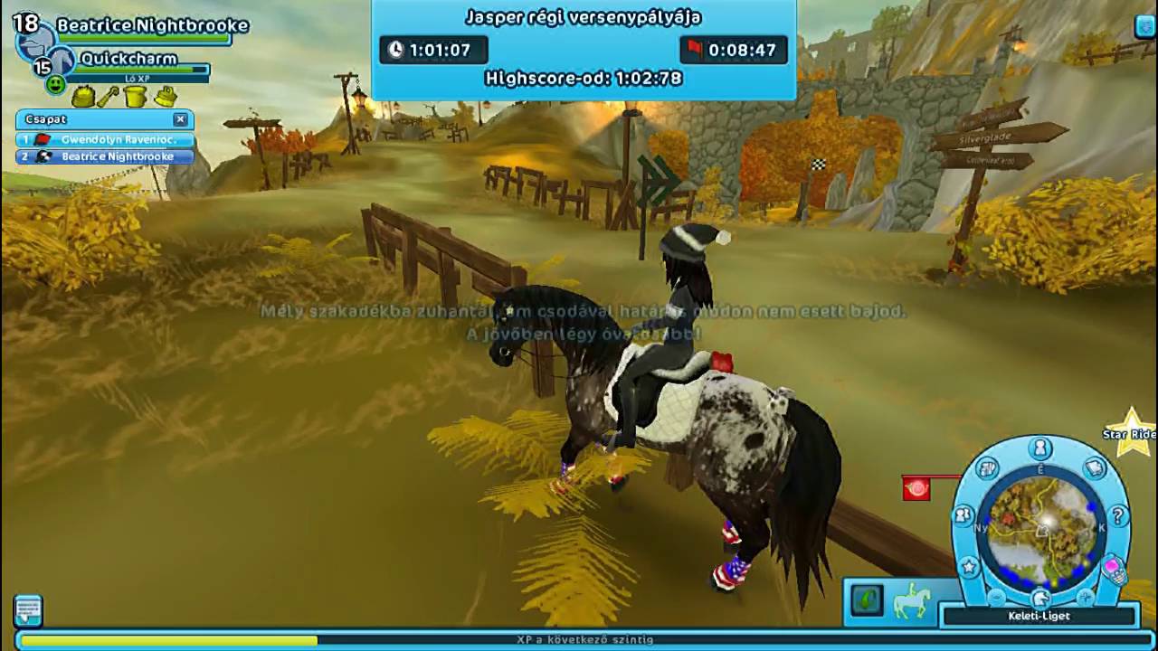 Star Stable Online - Jasper versenypálya elemzés - YouTube