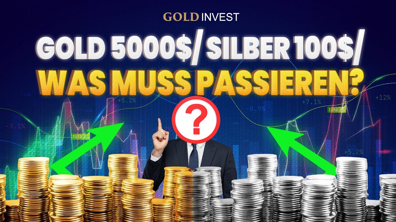 Gold 5000$/ Silber 100$/ was muss passieren? - YouTube