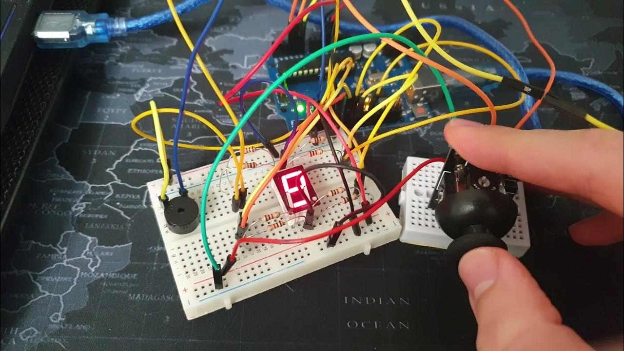 Interactive Fun: Joystick-Driven 7-Segment Display Demo - YouTube