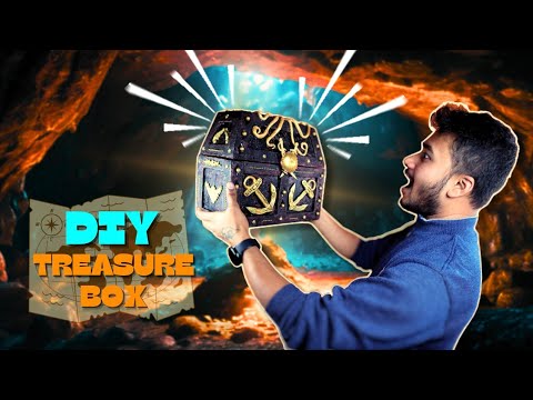 Diy Treasure Box || How To Make Treasure Chest || - YouTube