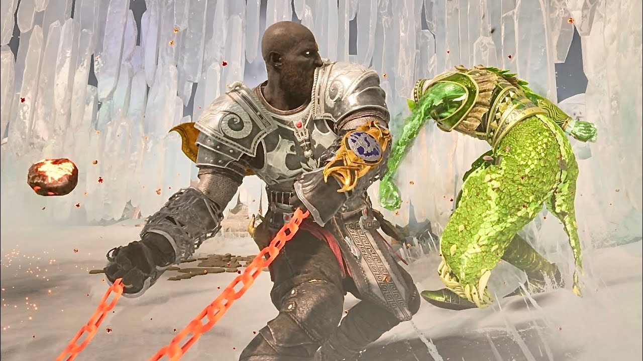 God of War Ragnarök: Dark Odyssey Kratos Vs Skjóthendi the Unerring ...
