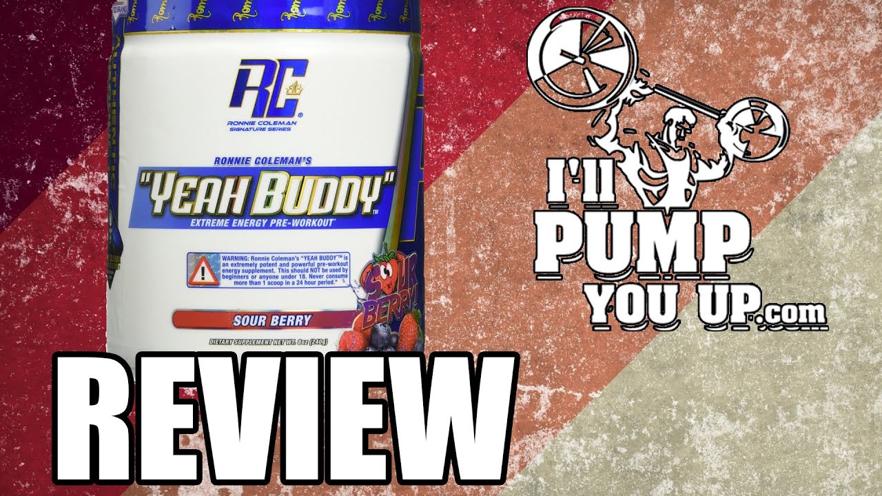 Ronnie Coleman - Yeah Buddy Pre-WorkoutSupplement Review & Taste Test ...