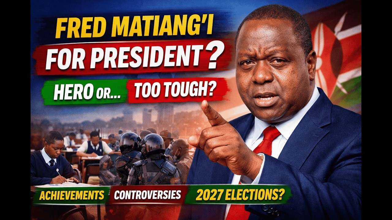 Why Matiang'i Can be President in 2027 - YouTube