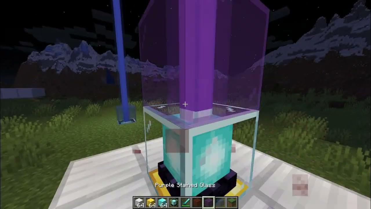 How to Activate a Beacon in Minecraft - YouTube