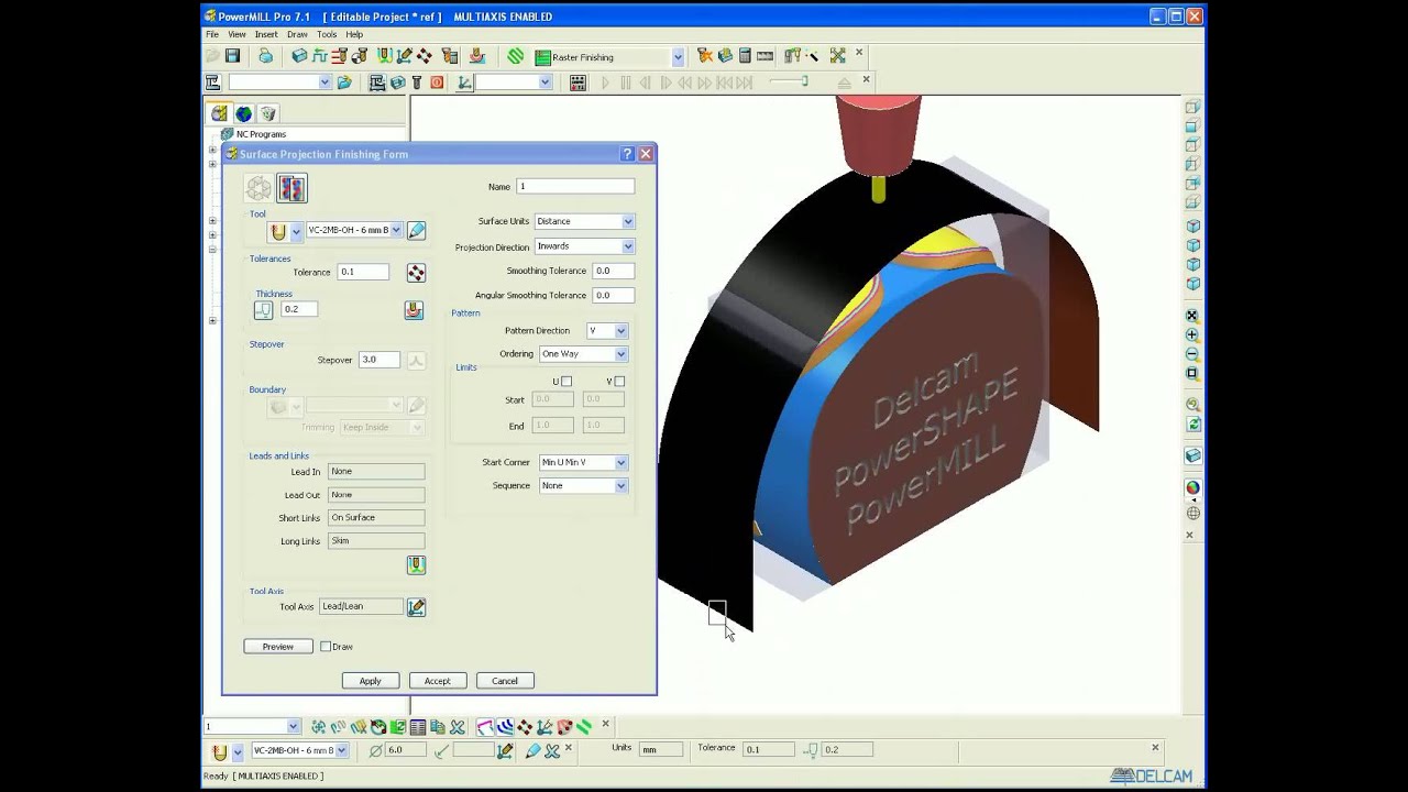 PowerMILL7 Reference Models - YouTube