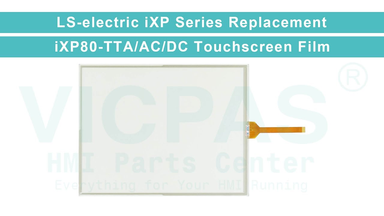 LS Electric iXP Series iXP80-TTA/AC iXP80-TTA/DC Touch Digitizer Replacement - YouTube