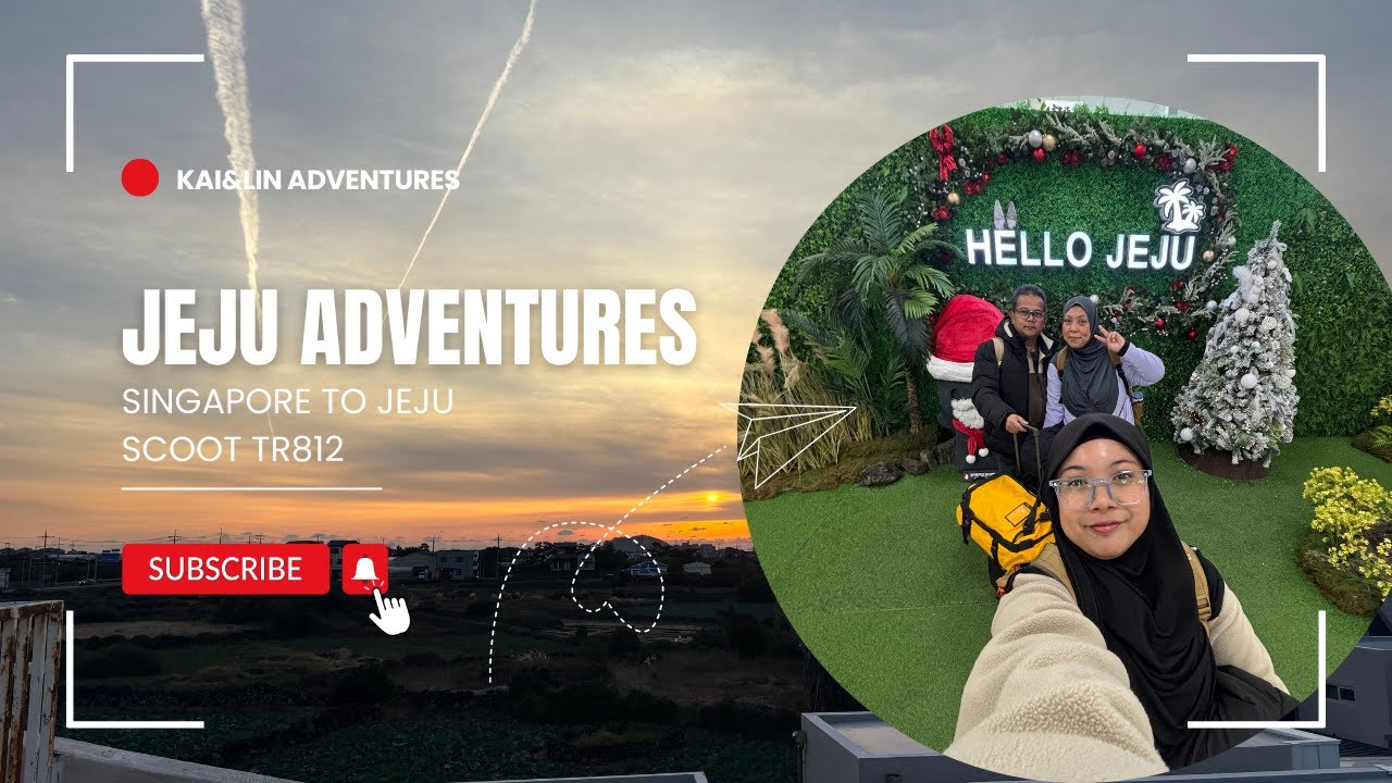 FIRST TIME IN JEJU | Scoot TR812 Singapore to Jeju | Farms Village ...