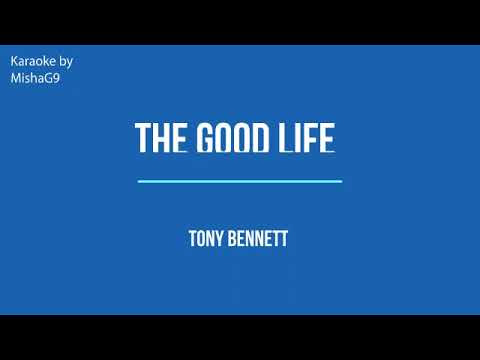 The good life - Tony Bennett - JAZZ KARAOKE - YouTube