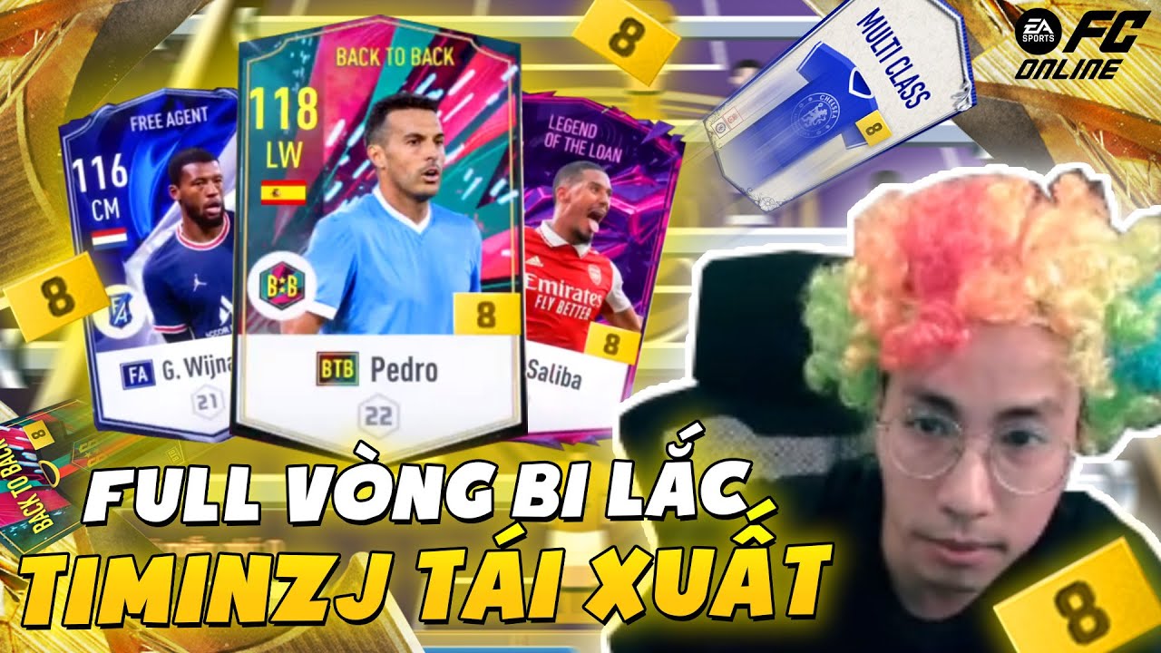 FC ONLINE | FULL SỰ KIỆN BI LẮC - BÙNG NỔ KÊNH CHAT | TIZJ - YouTube