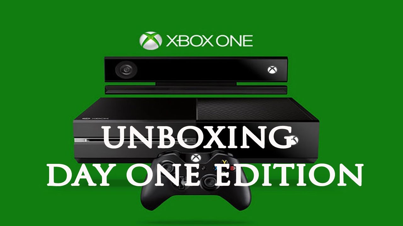 Unboxing XBOX one - Day one edition - YouTube