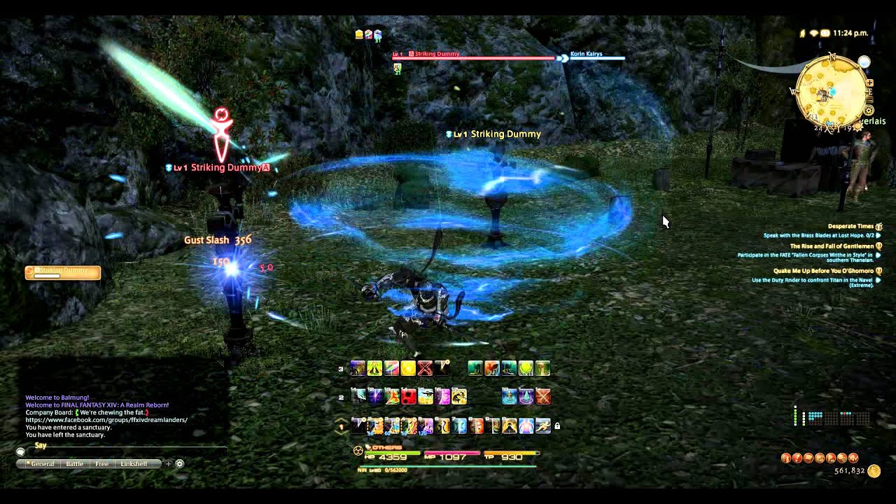 Ninja Rotation FFXIV - YouTube