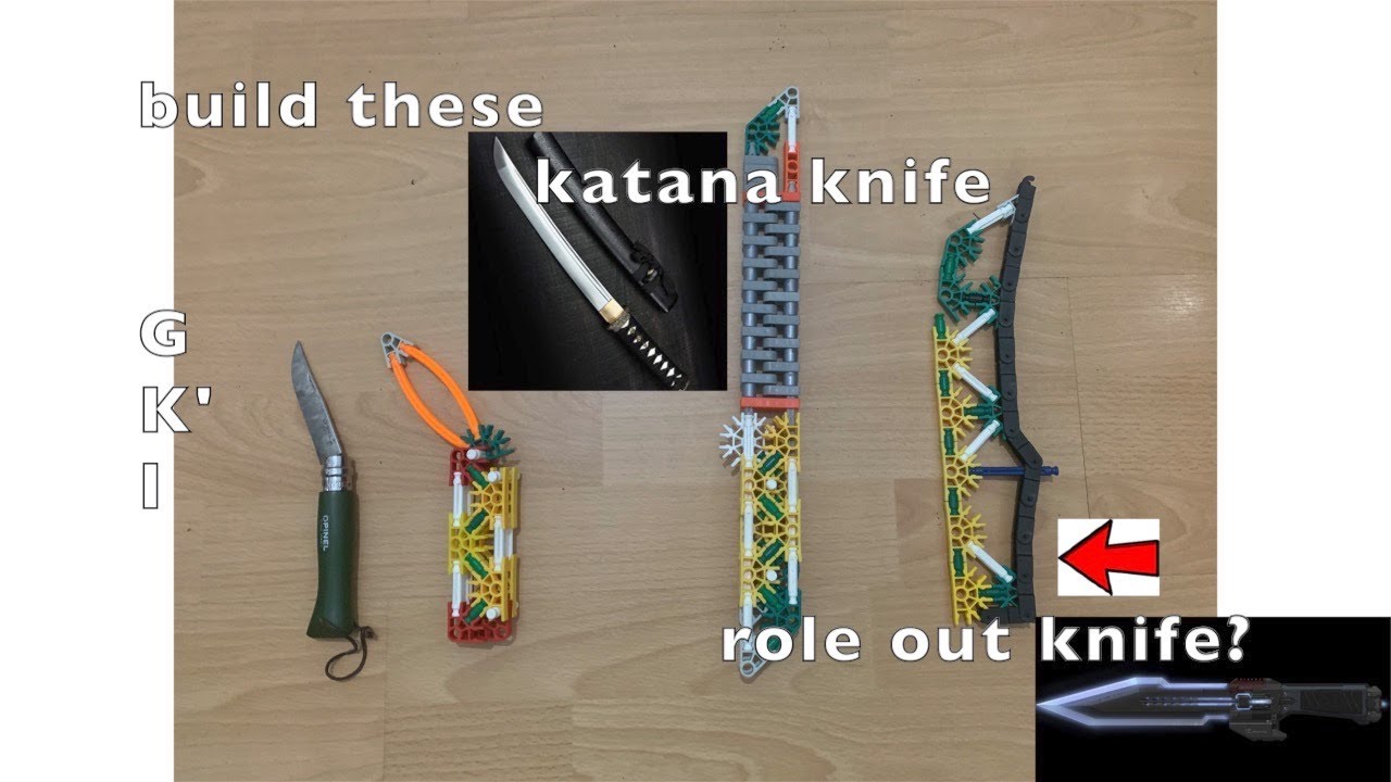 build these folding knives even a role out knife?!! - YouTube