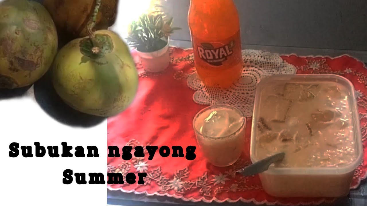 LAMAW....(buko con royal)... bagay ngayong tag init. subukan at ng ...