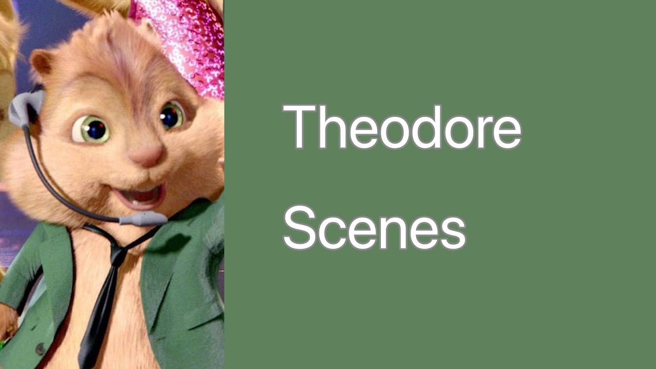 Theodore Seville the Chipmunk - Scene Pack (Live action movies) - YouTube