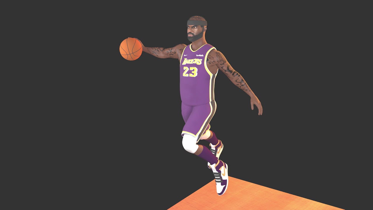LEBRON JAMES 3D PROJECT - YouTube