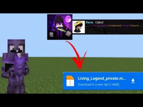 LIVING LEGEND TEXTURE PACK WITH PURPLE FIRE @LivingLegendOP - YouTube