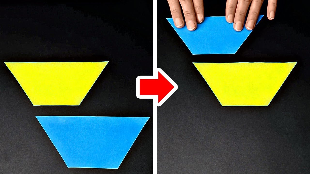 PAPIER-TRICKS UND EXPERIMENTE, DIE DU ZUHAUSE PROBIEREN KANNST - YouTube