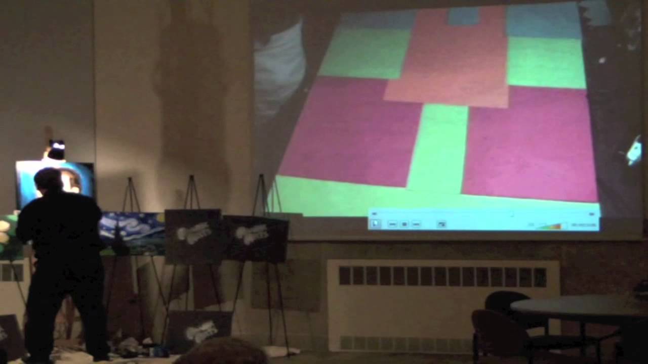 David Weiss painting - YouTube
