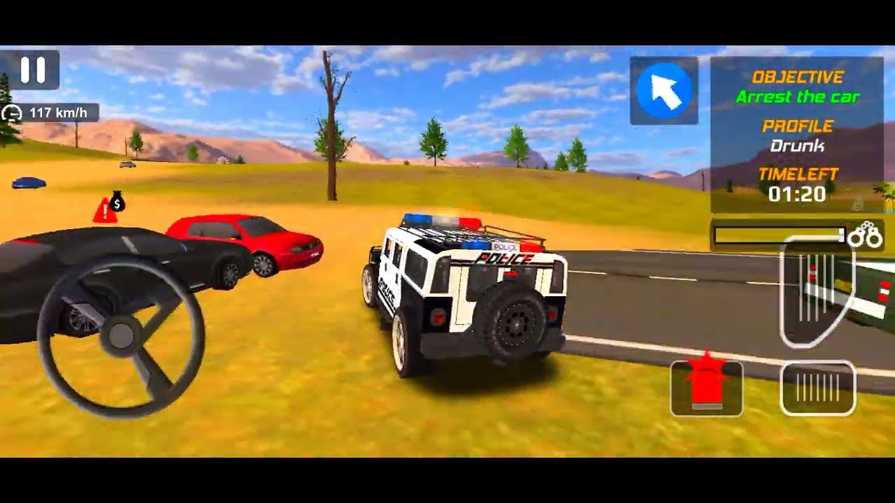 police jeep chase the thief 😱 best mobile game ever - YouTube