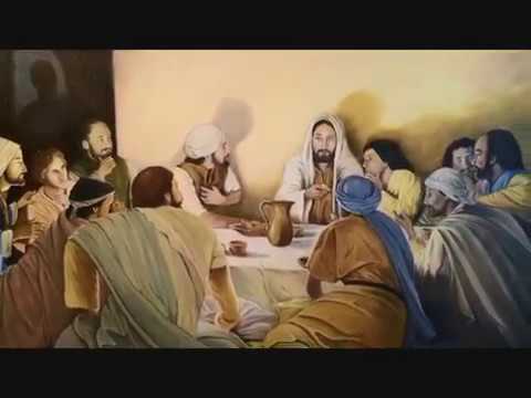 painting a replica of Walter Rane's famous painting ''In remembrance of ...