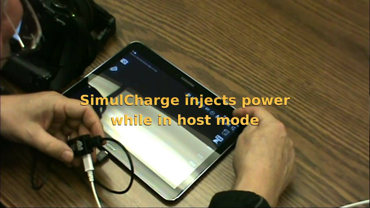 Connecting a Canon DSLR to a tablet: Samsung Galaxy Tab 4 / Tab S - YouTube