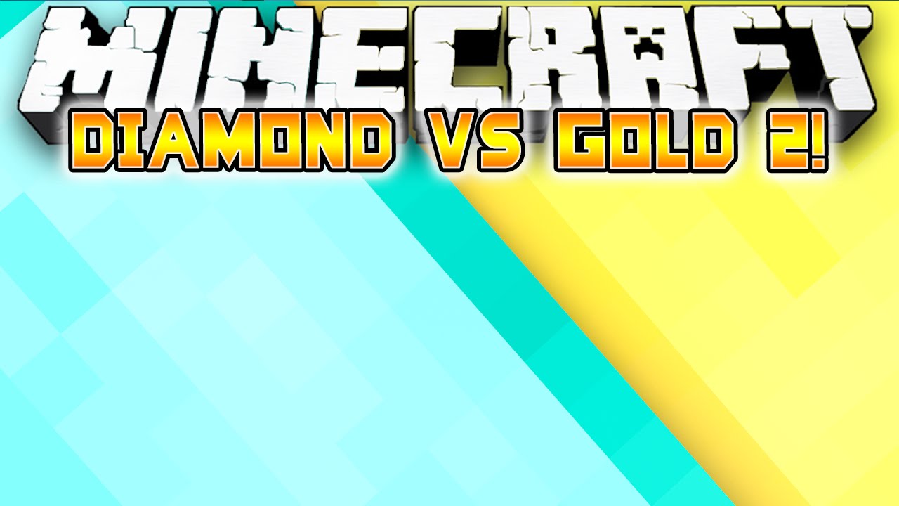 Minecraft: DIAMOND VS GOLD 2 SPEED PARKOUR! - w/Preston & Kenny! - YouTube