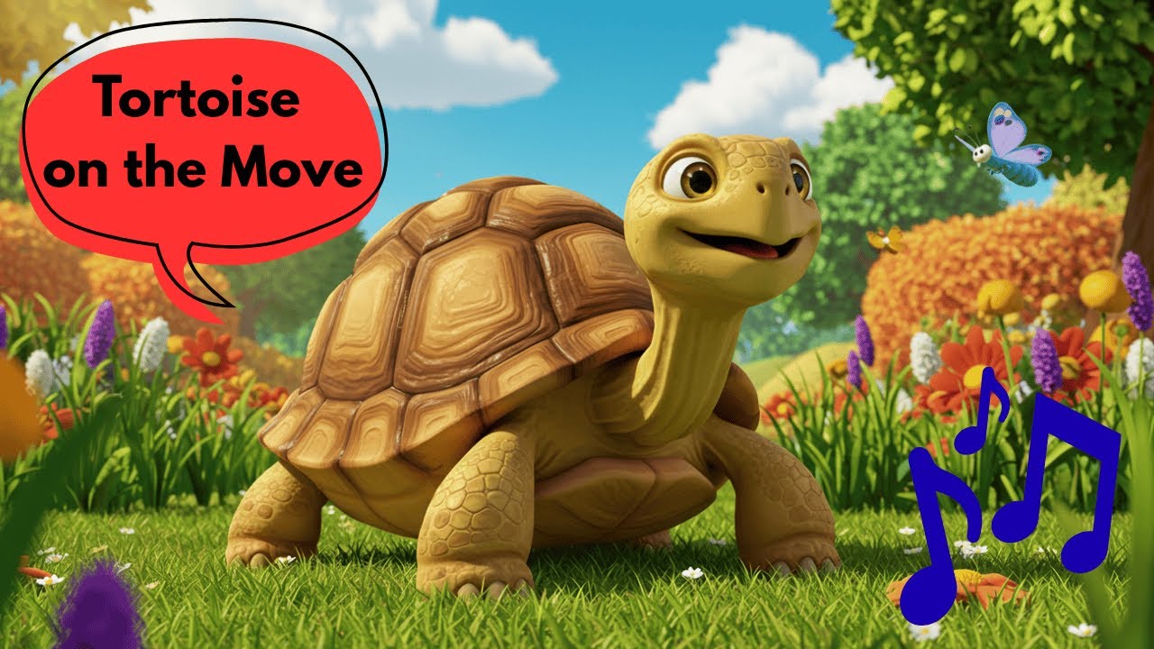 Tortoise on the Move / Kids' Songs / Animal Songs for Kids / Whiskers ...