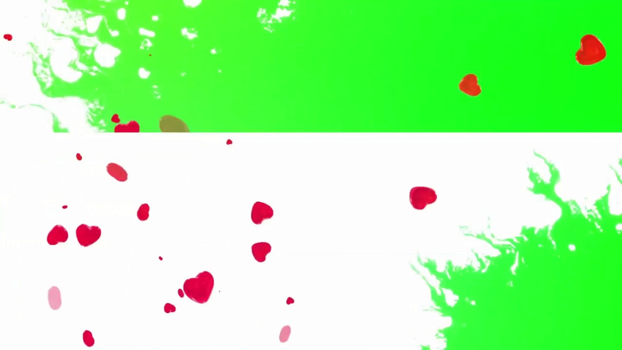 Wedding Ink Drop Green Screen | Wonderful Wedding Ink Drop | OMER J ...