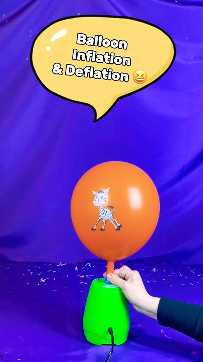 Inflating & deflating balloons!!! #shorts - YouTube