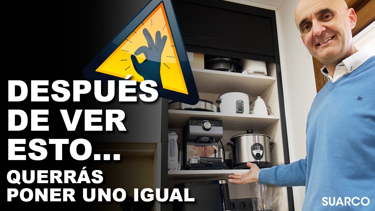 COCINA con Península en un espacio óptimo - YouTube