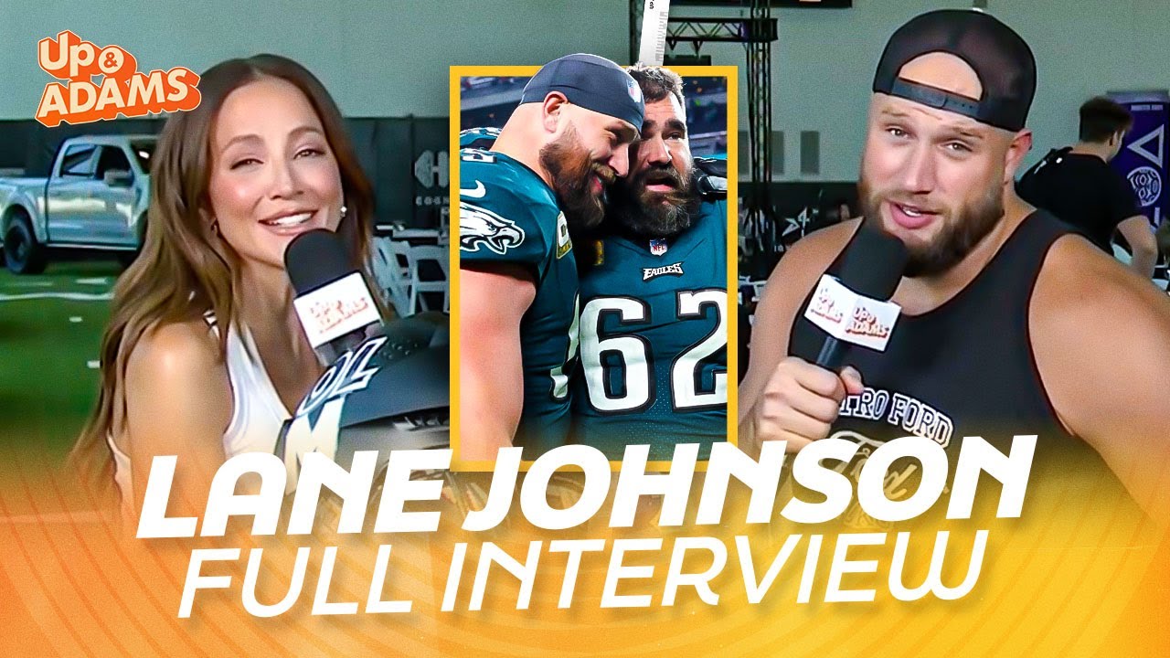 Lane Johnson Talks Eagles After Jason Kelce & Eagles Season ...