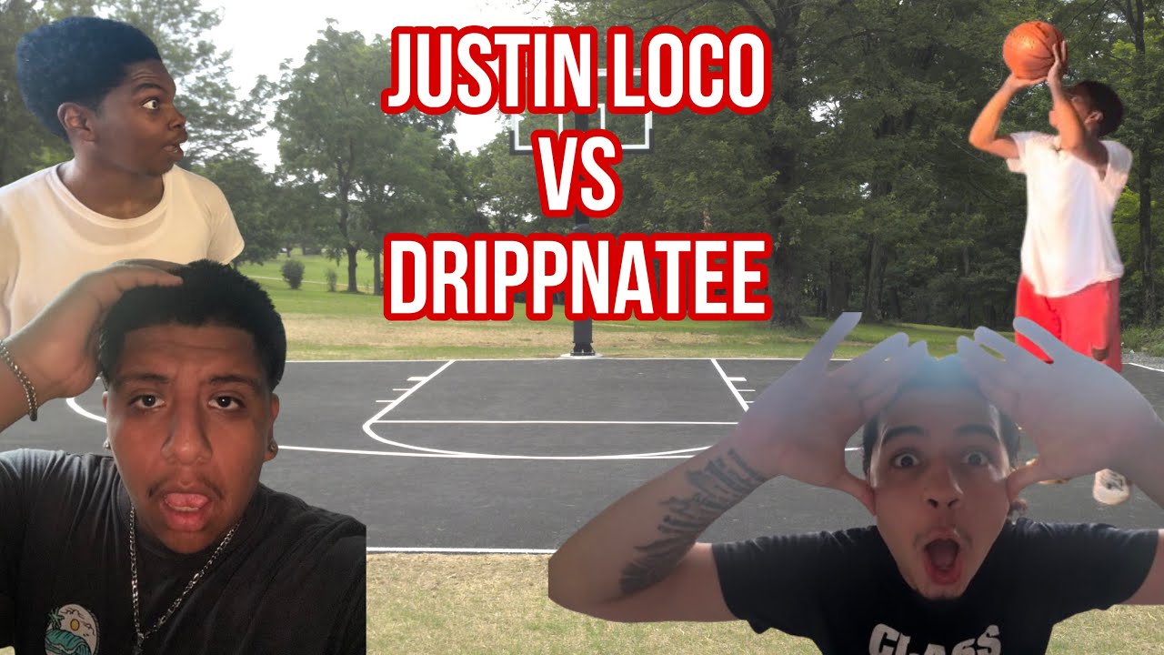 Justin Loco Vs @DrippNateeLivee ( Basketball ) - YouTube