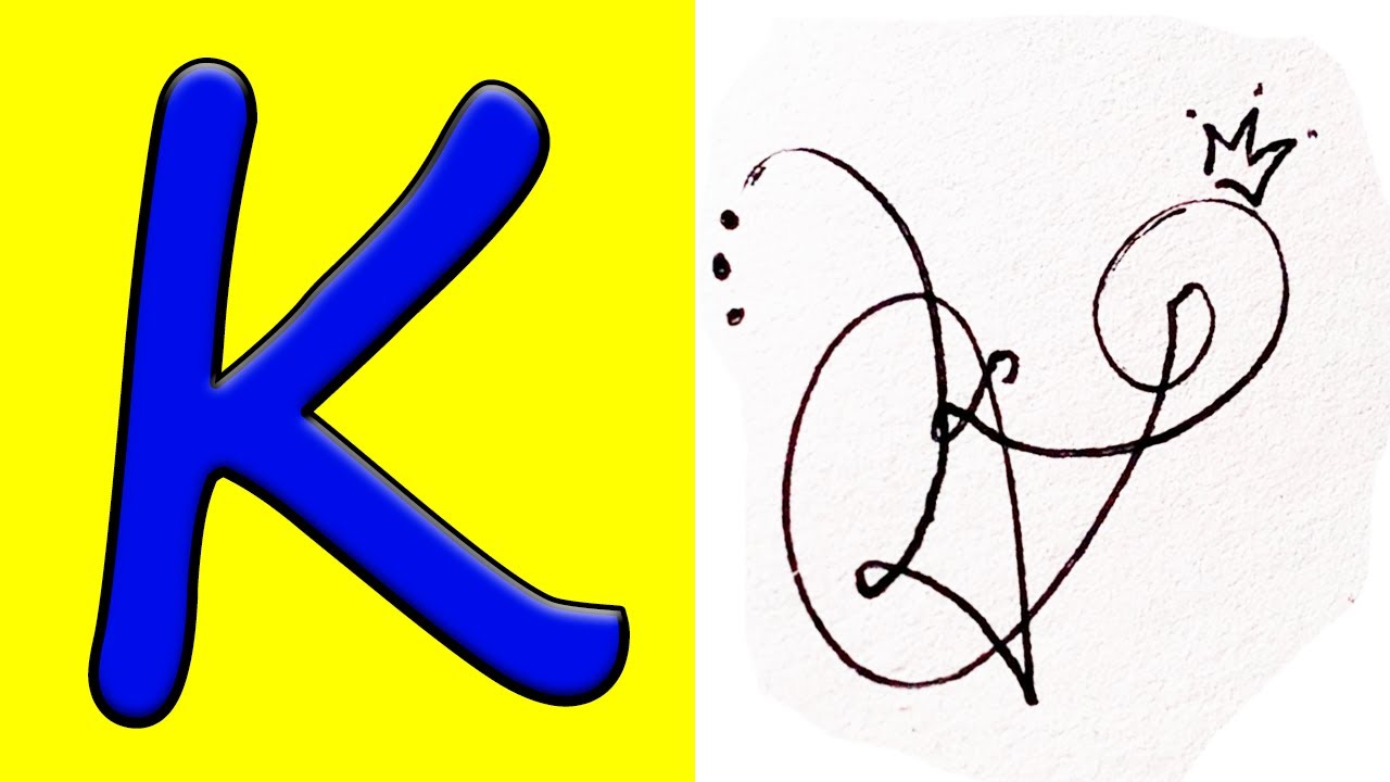 Firmas con K / Modelos de firmas con K (Firmas elegantes) - YouTube