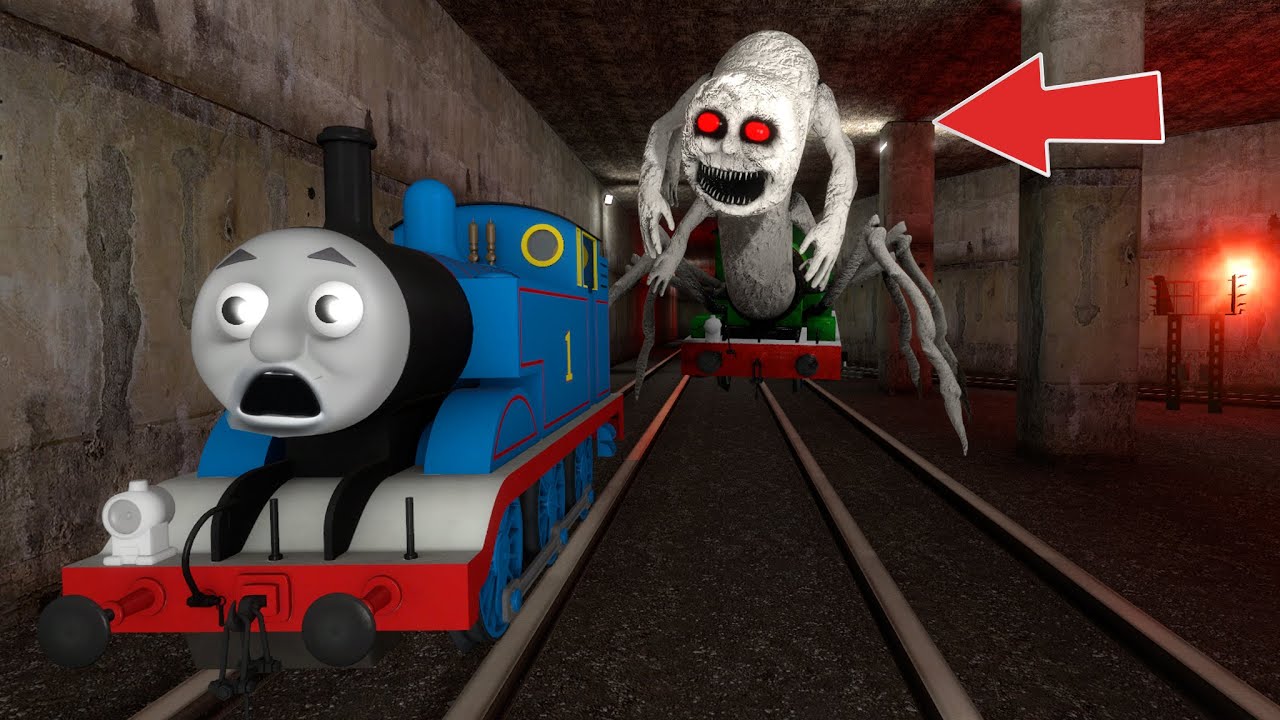 Building a Thomas Train Chased By Cursed Percy Train in Garry's Mod ...