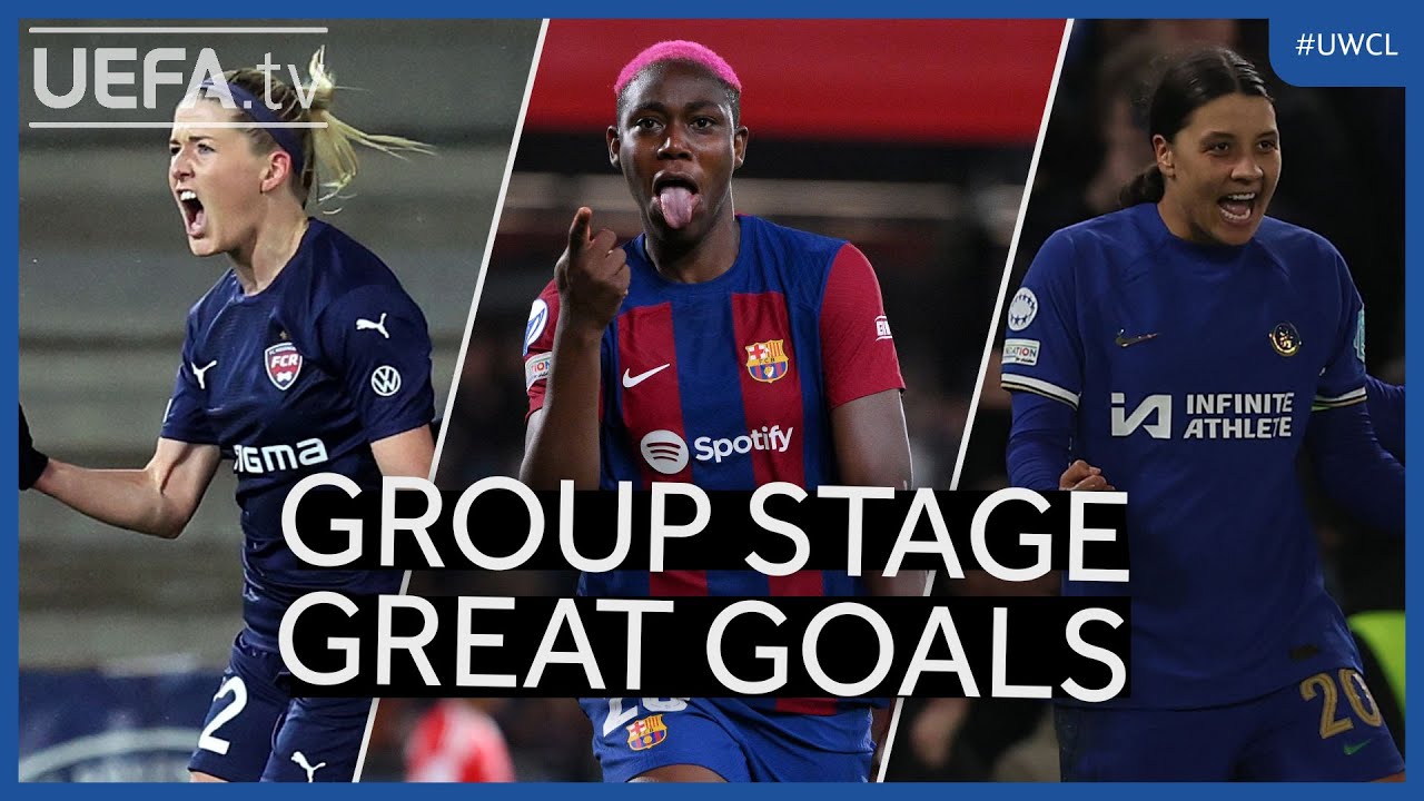 #UWCL Great Goals Group Stage | Schough, Oshoala, Kielland... - YouTube