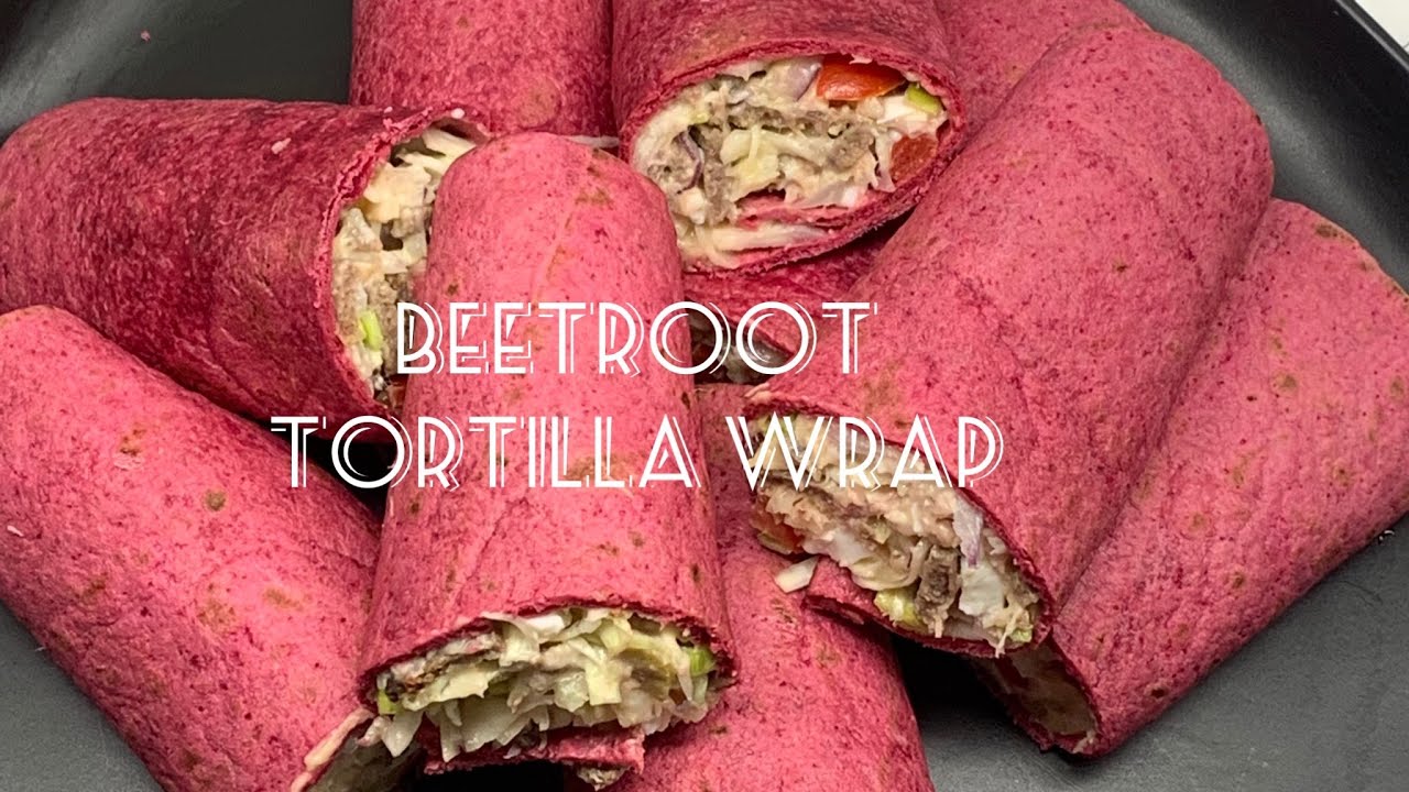Have You Tried Beetroot Tortilla Wrap? - YouTube