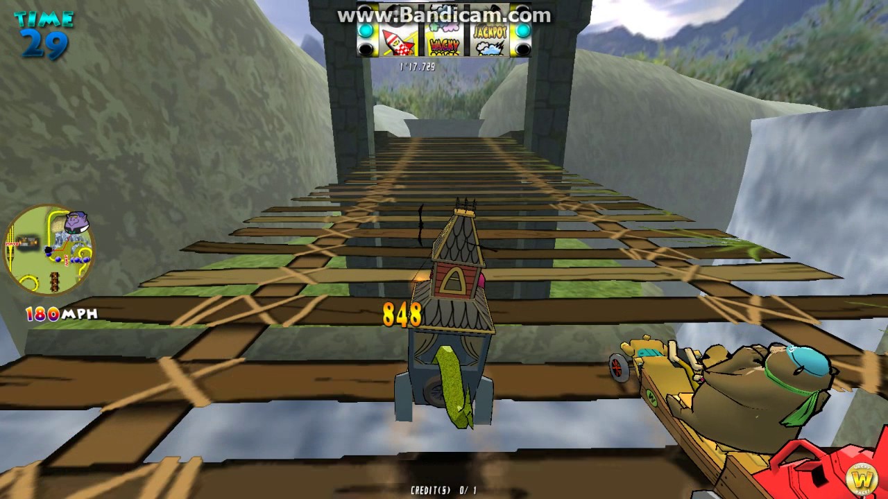 wacky racers arcade - prehistoric cup - creepy kooks - ttx Launcher x ...