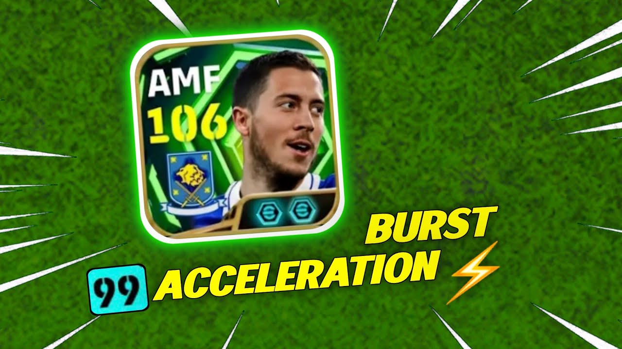 NEW ACCELERATION BURST HAZARD IS SO SATISFYING TO USE 😍… | eFot Bal ...