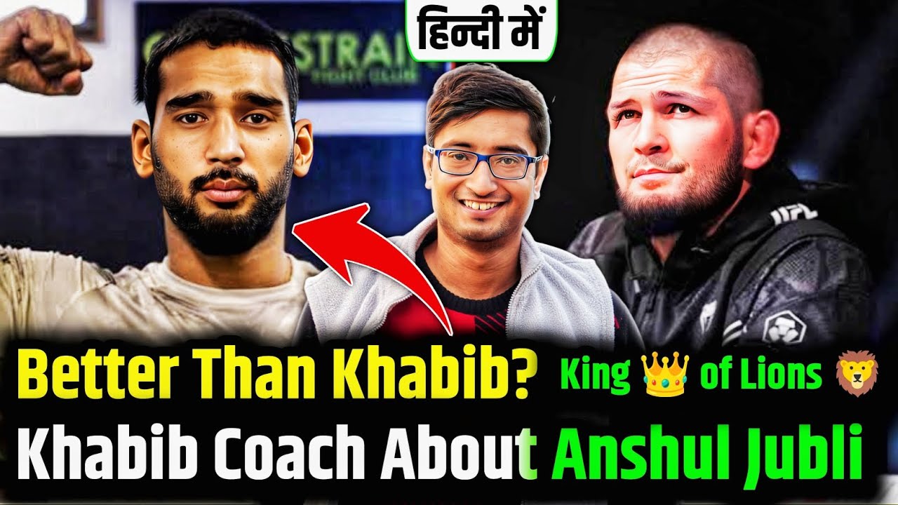 Can Anshul Jubli Submit or KO Khabib Nurmagomedov? | UFC POWERHOUSE ...