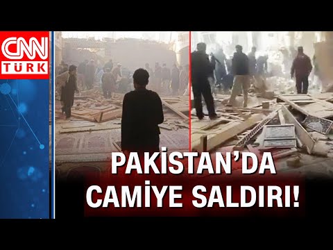 Pakistan'da camiye bombalı saldırı: Çok sayıda ölü ve yaralı var!