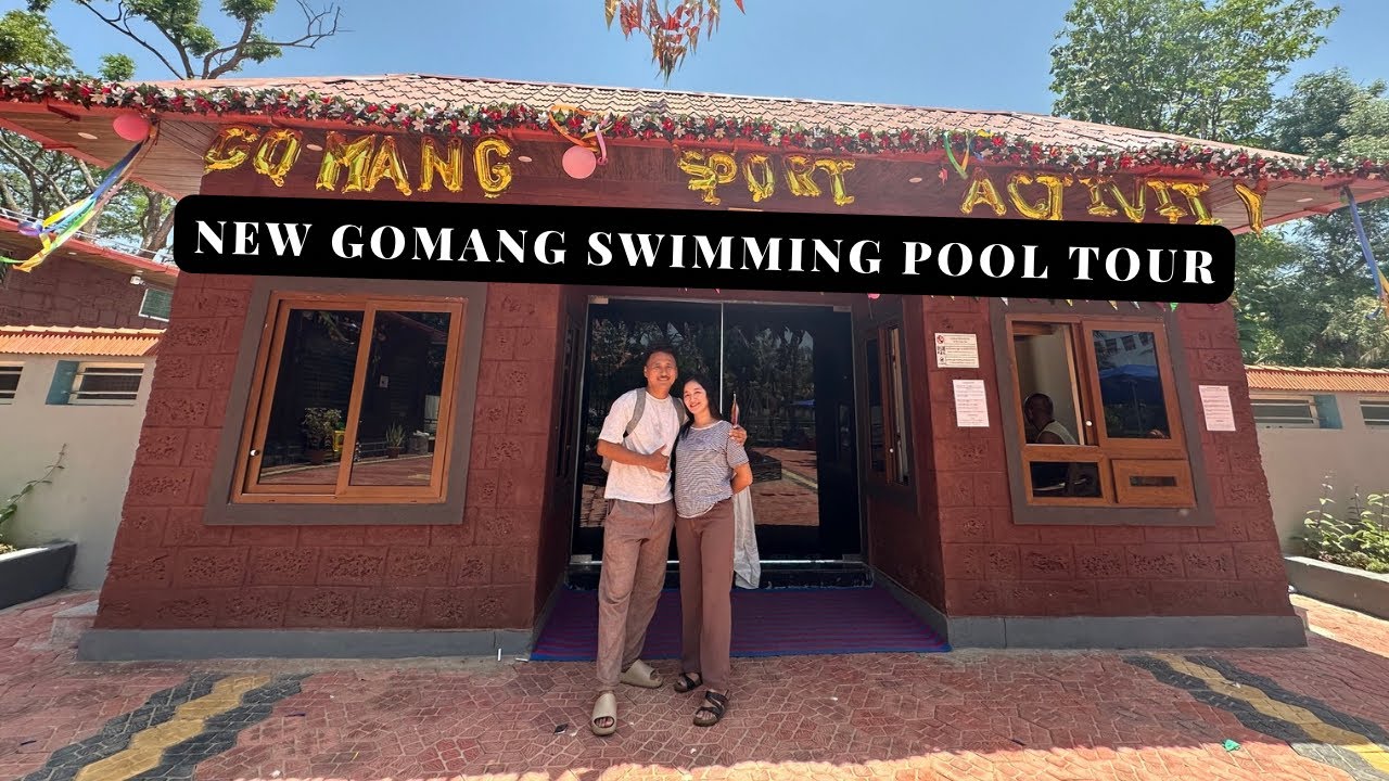 New Gomang Swimming pool tour #tibetanvlogger #mundgod - YouTube