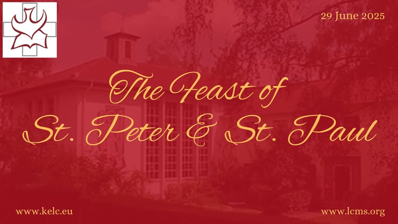 The Second Sunday of Trinity | Divine Service | 29 June 2025 | KELC ...